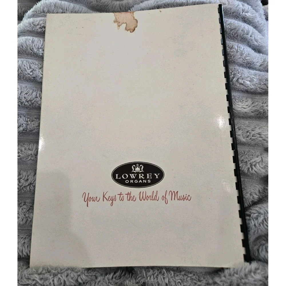 Holiday | Genuine Lowrey Organ Owners Manual Holiday Model | Poshmark